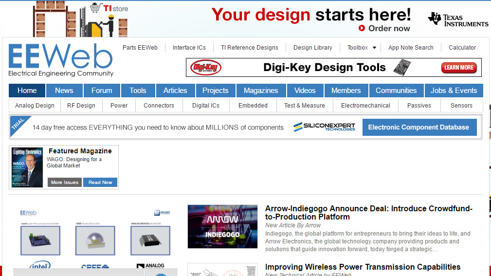Saiko Systems is EEWeb’s Featured Site of the Day | Saiko Systems News